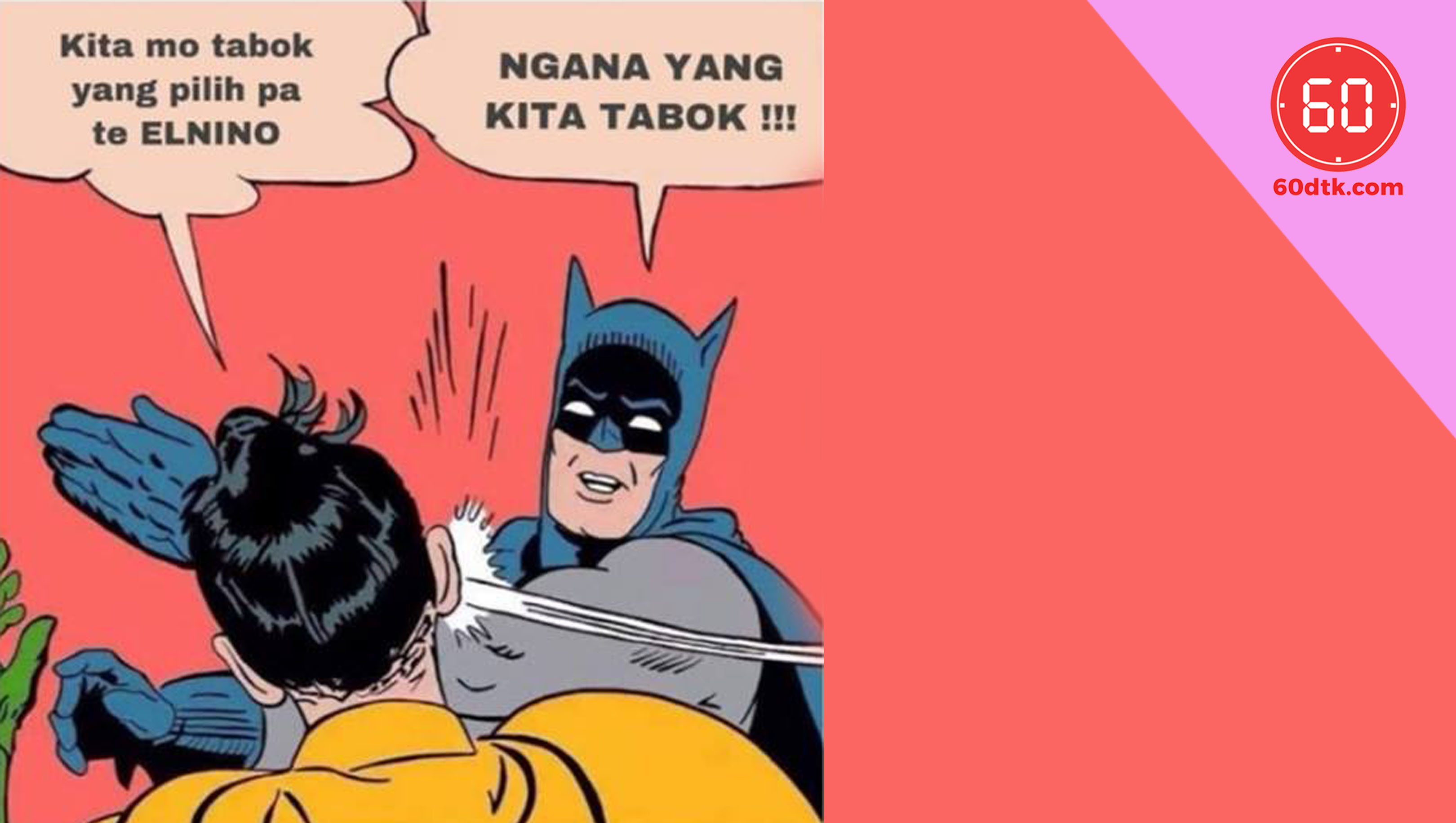 Bawaslu : Meme Batman Tabok Robin Versi Elnino Berpotensi Pidana Pemilu ...